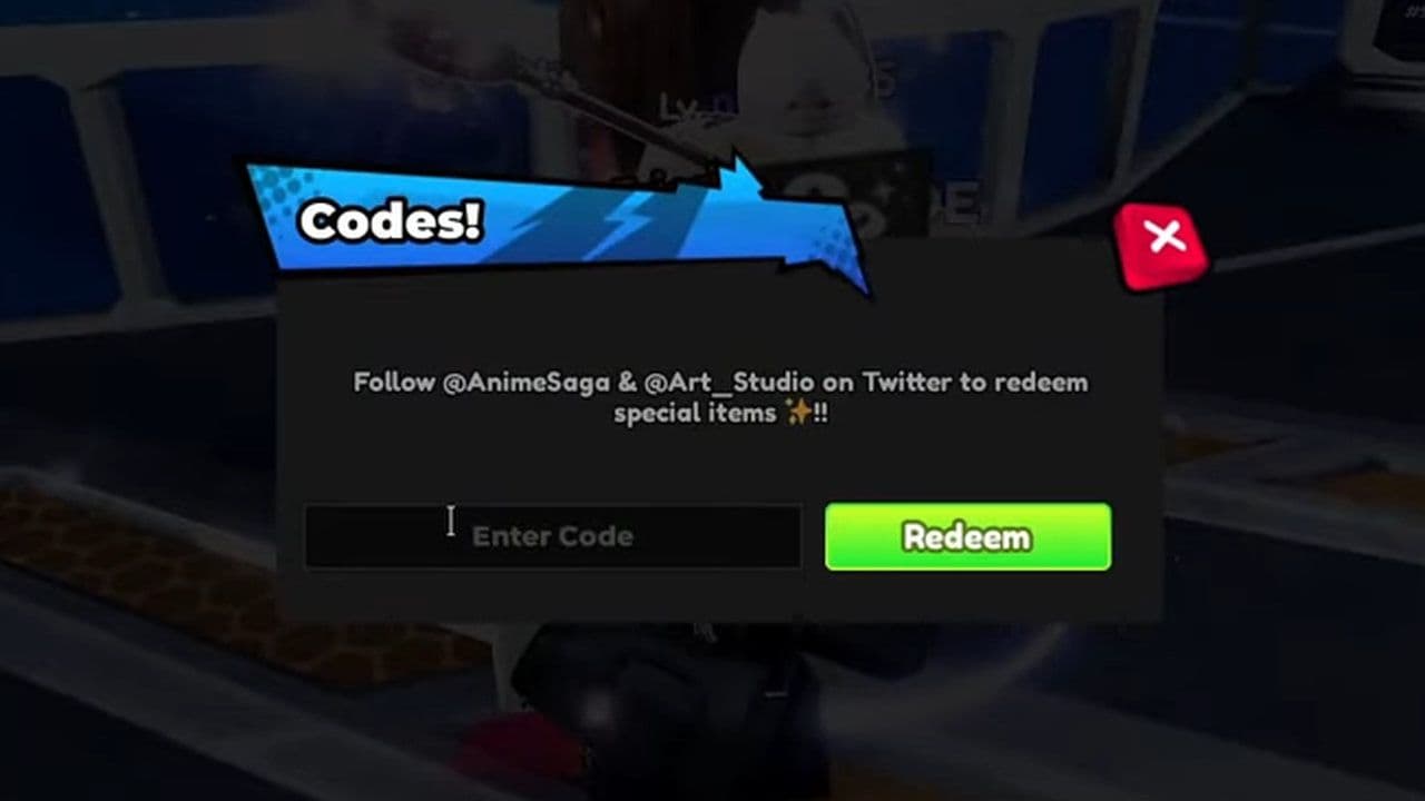 Latest Roblox Anime Saga codes (September 2025)