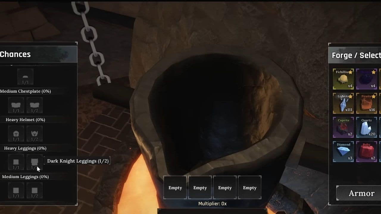 Roblox The Forge armor guide: Best recipes & more