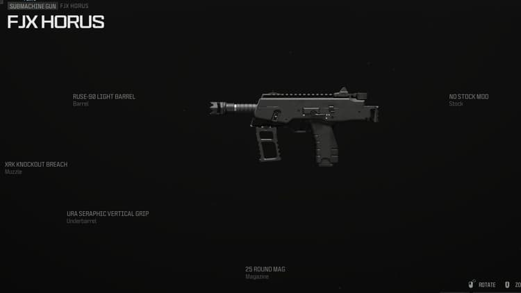 Best FJX HORUS loadout for Warzone & MW3