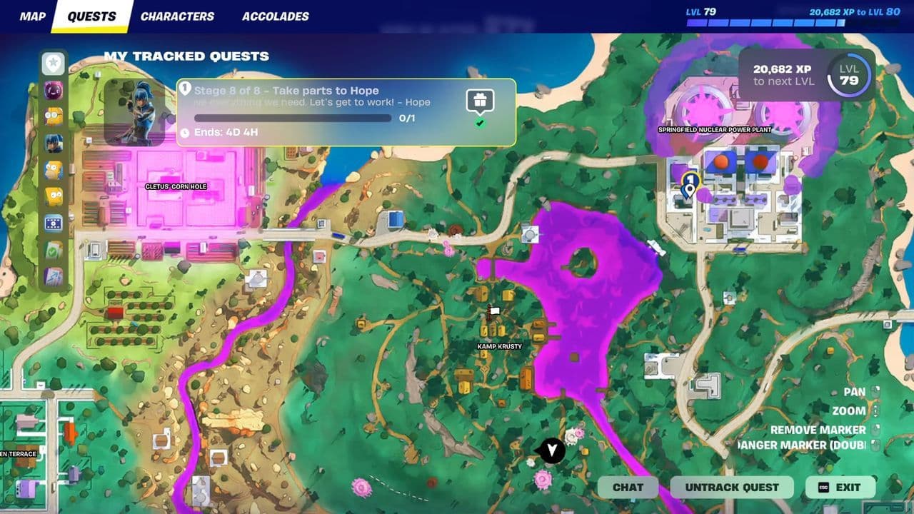 Fortnite Take Parts to Hope quest: Locations, issues & more