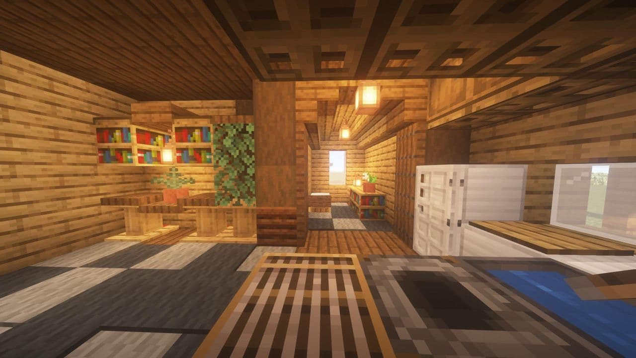 Minecraft house interior design ideas for sakura, modern, and more themes