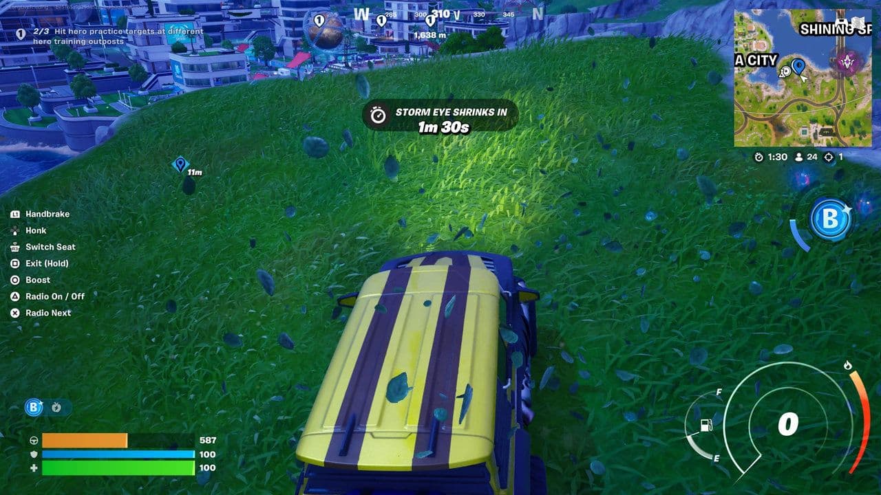 How to locate and hit hero practice targets at training outposts in ...