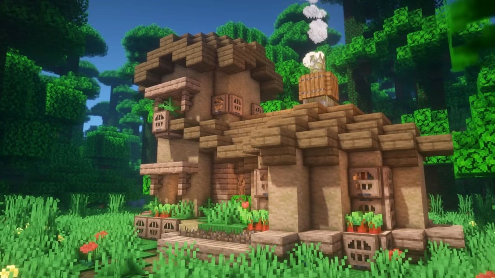 Best Minecraft jungle house ideas & tutorials