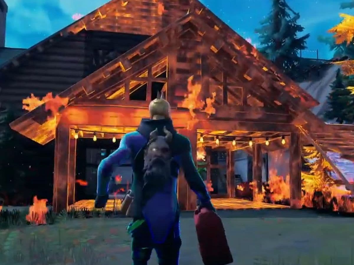 How to ignite structures in Fortnite