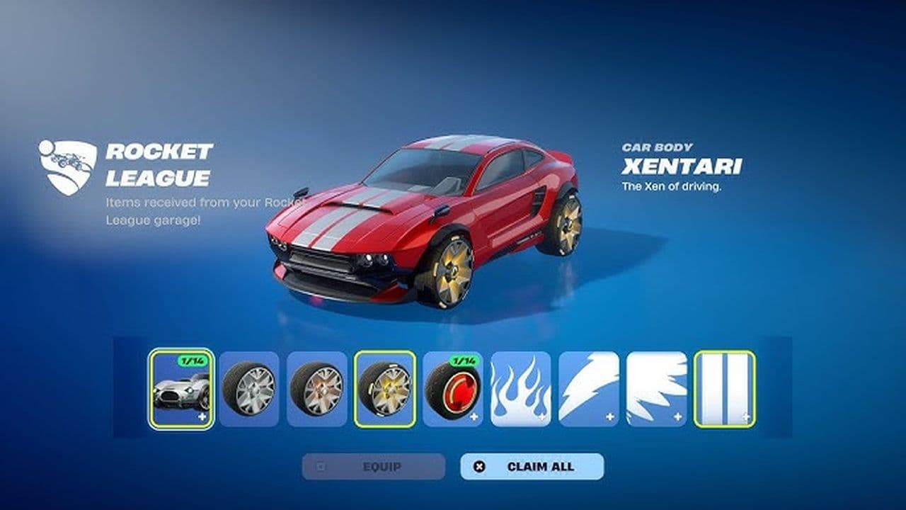 Rocket League Season 19: Introducing the Xentari car body