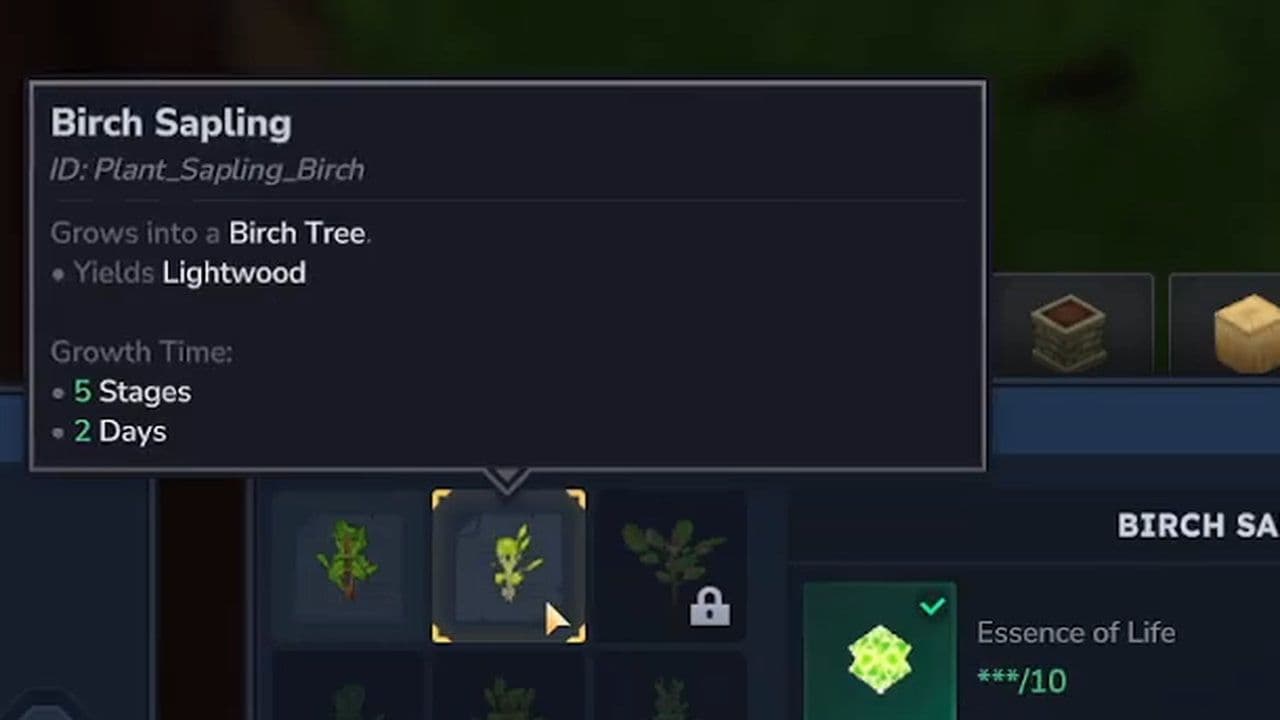 Hytale saplings guide: How to plant trees in Hytale