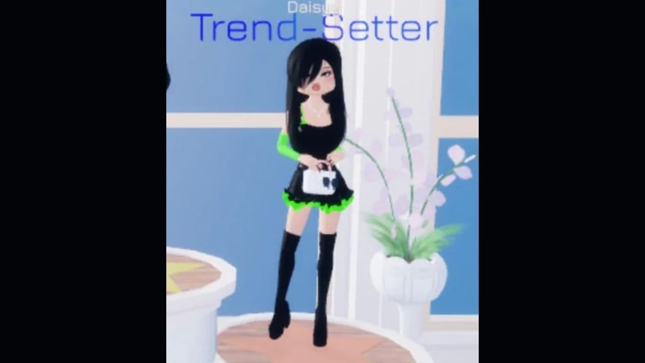 Make your winner Roblox Scene Dress to Impress outfit in 6 steps