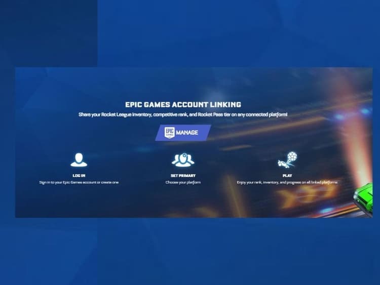 How to link Rocket League to Fortnite