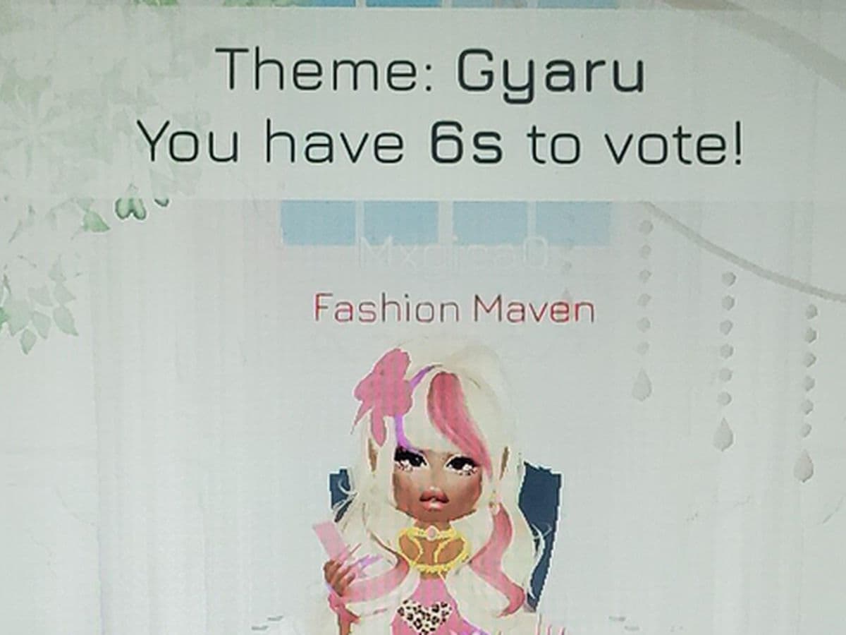 Gyaru Dress to Impress face, outfit & theme guide