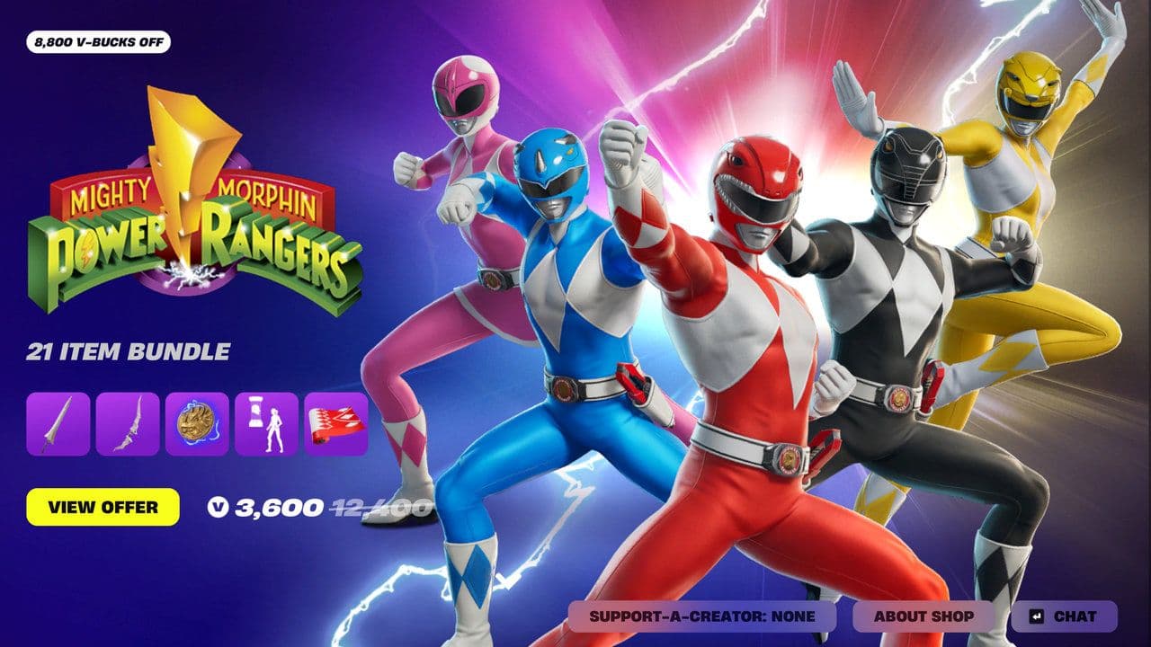 Fortnite Chapter 6 Season 4: What to expect from the Power Rangers ...