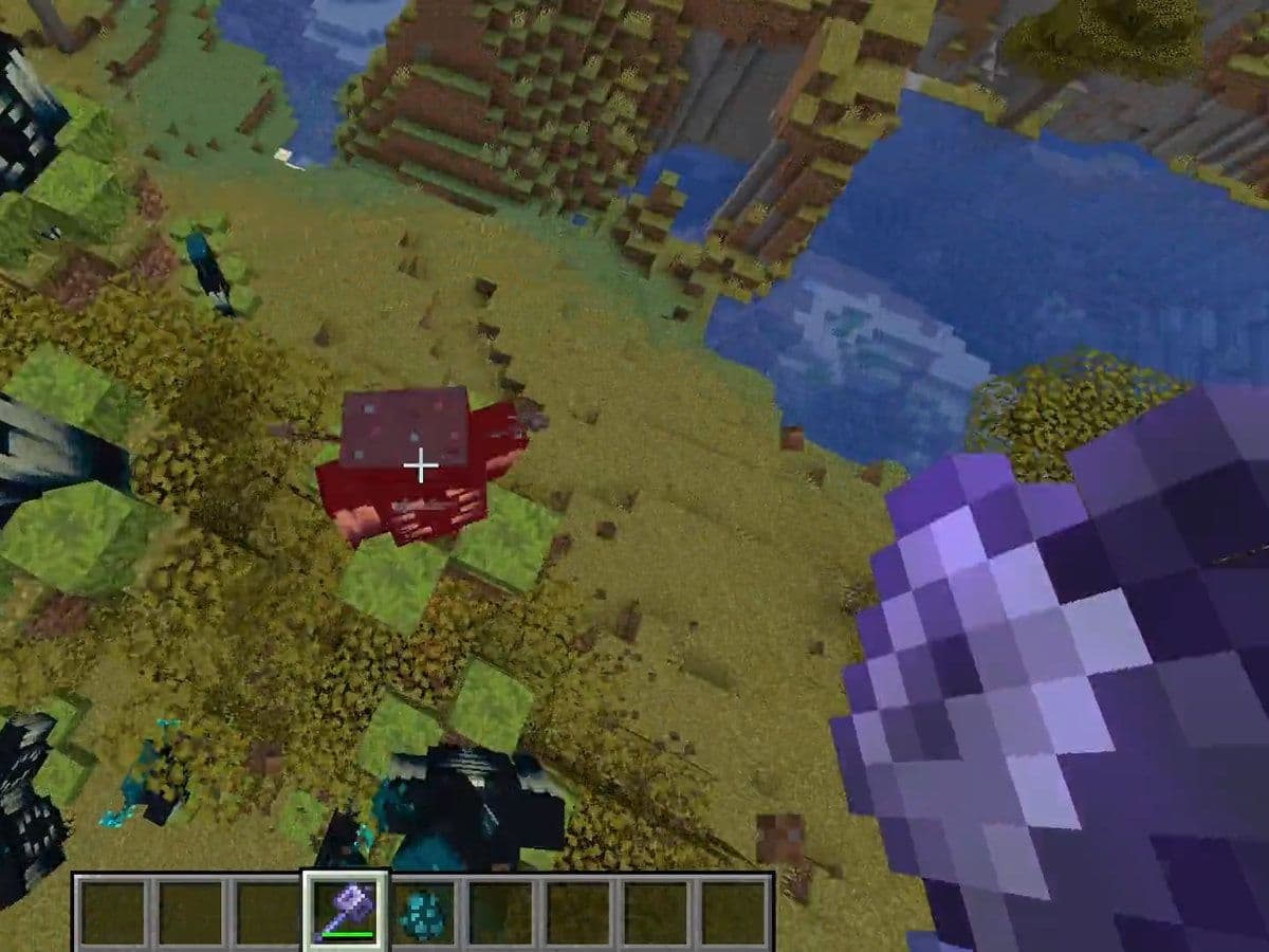 What does Wind Burst do in Minecraft?