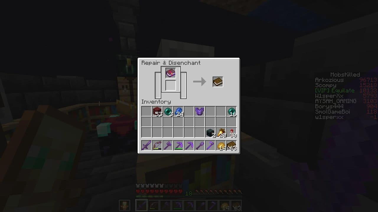 Minecraft grindstone recipe explained