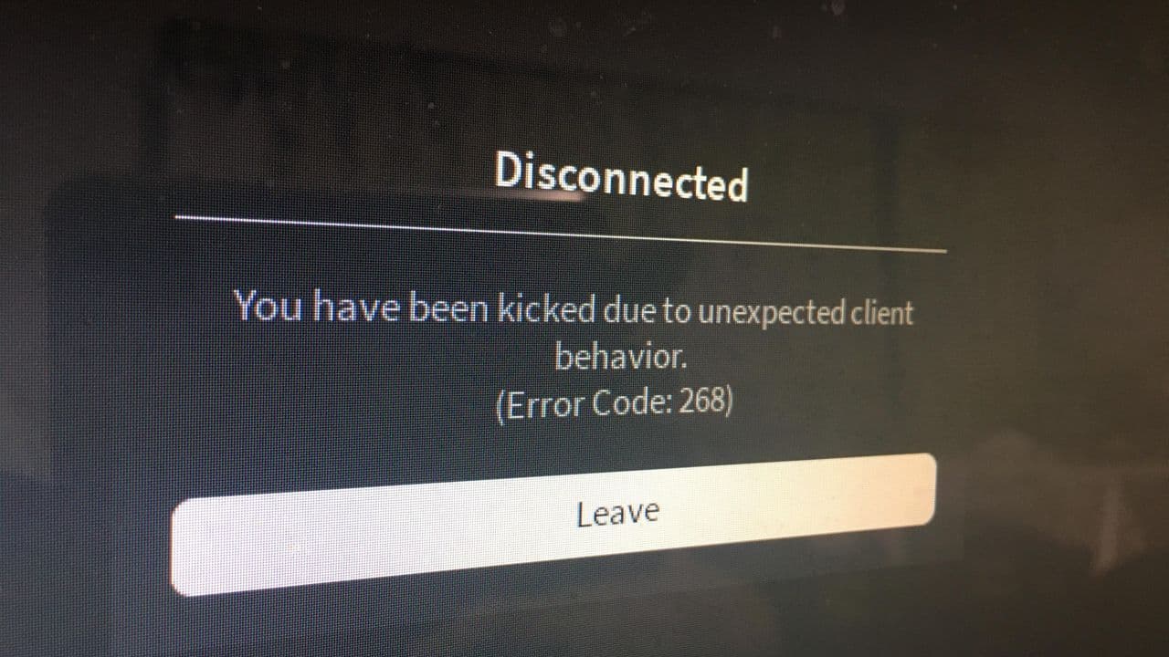 How to fix Roblox error code 268