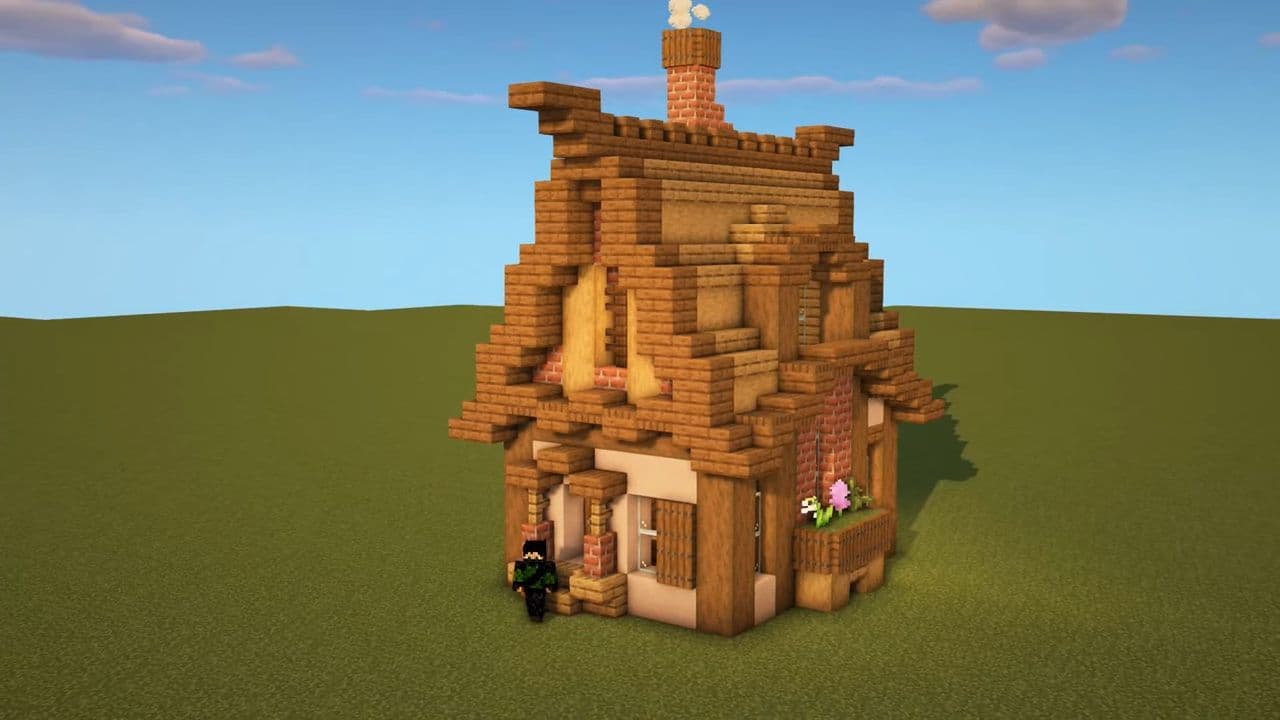 Minecraft village house ideas & tutorials