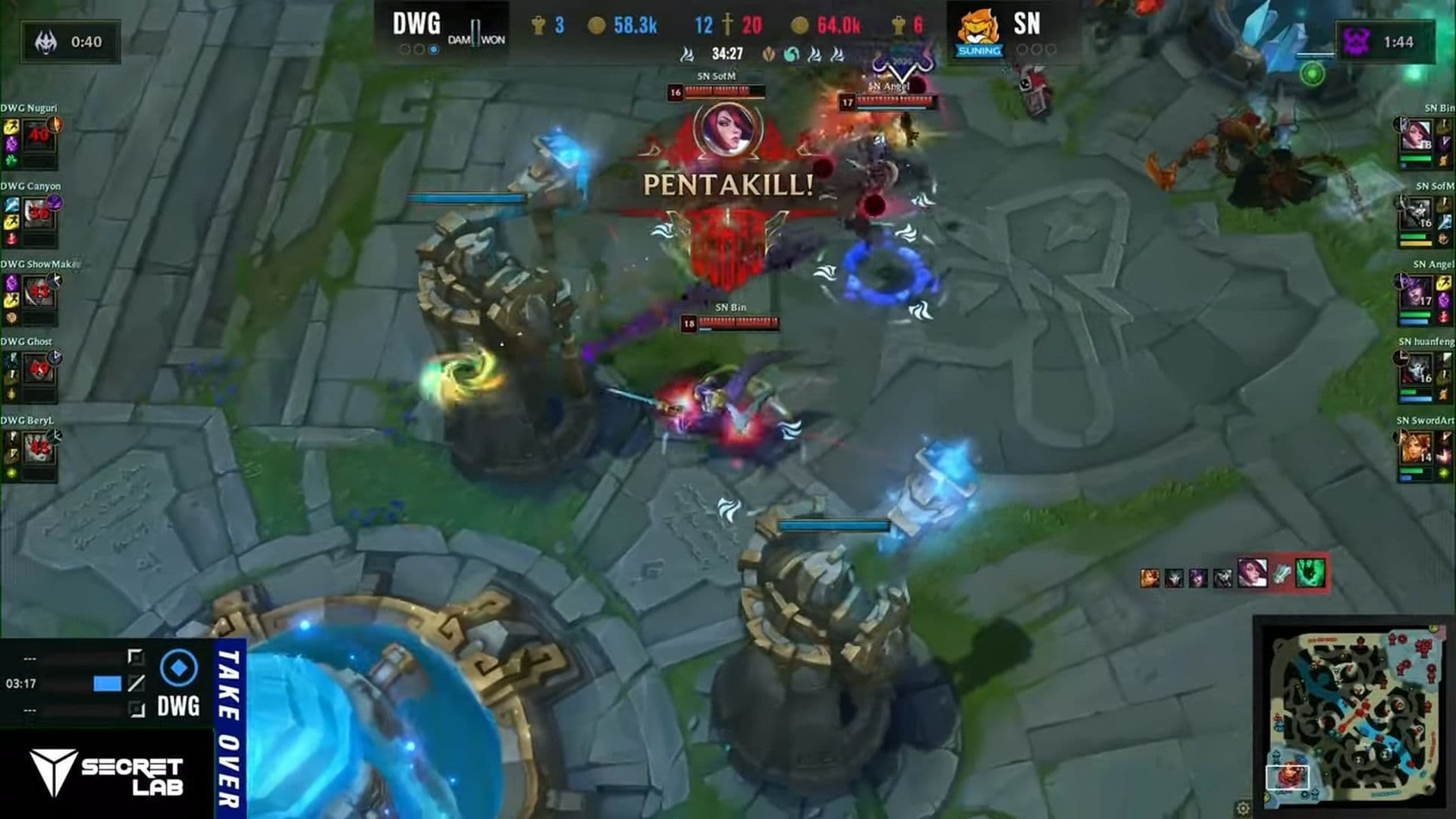 All LoL World Championship winners so far