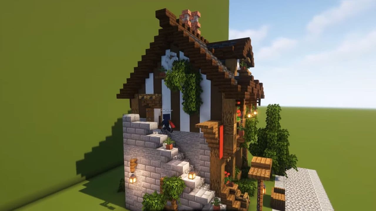 Minecraft medieval house ideas & tutorials