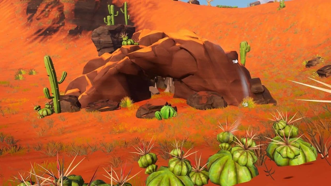 Surviving LEGO Fortnite Lava Caves & how to find one