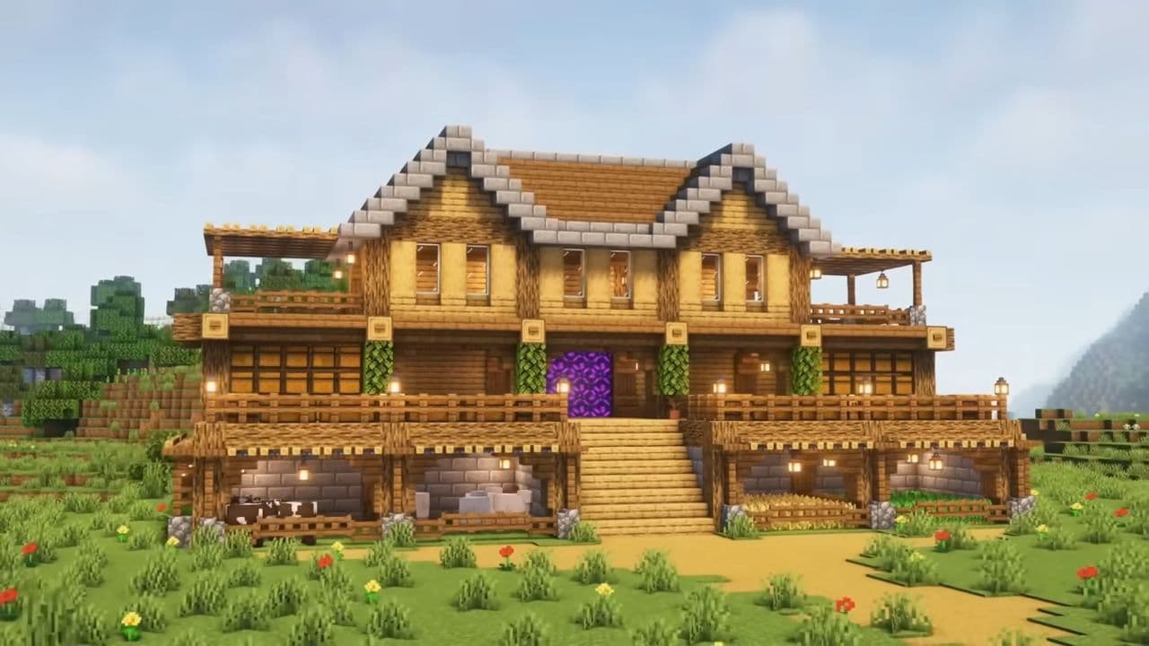 Good Minecraft 2 story starter house ideas & tutorials