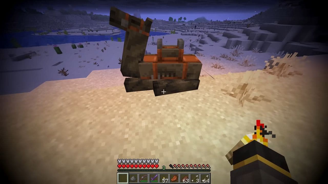 How to tame a Minecraft camel husk (Zombie camel)
