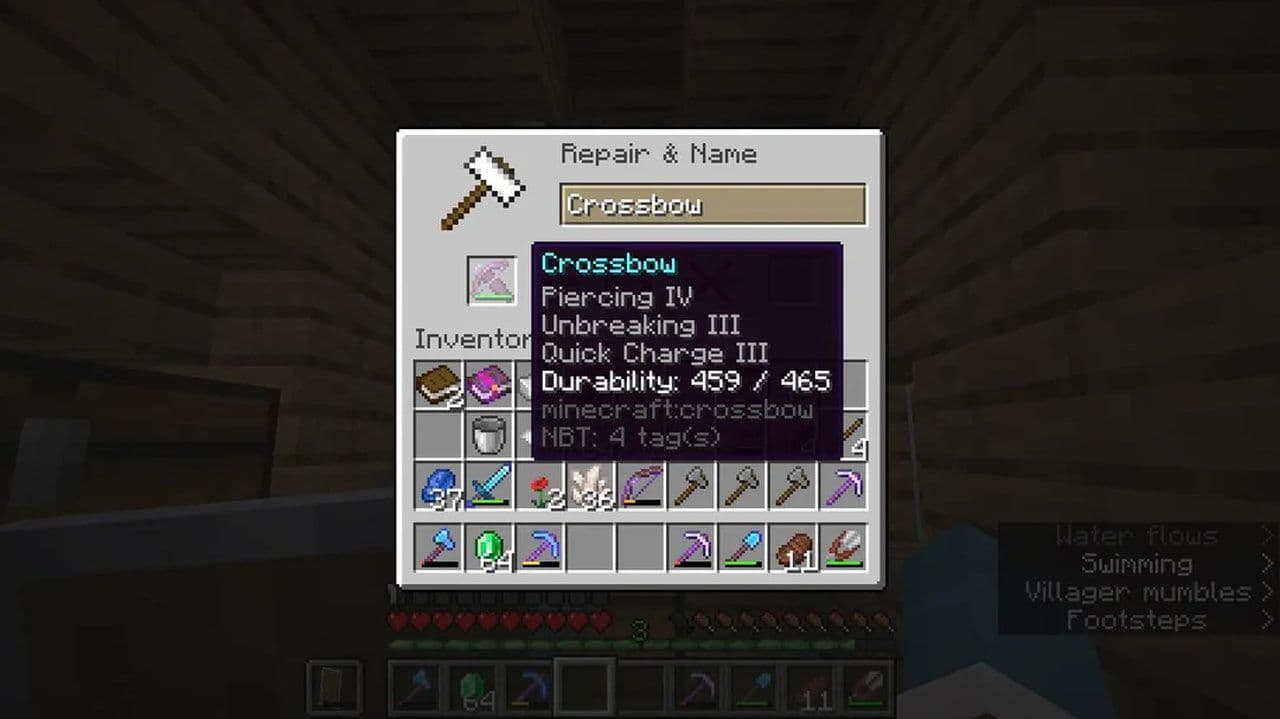 What does Piercing do in Minecraft?