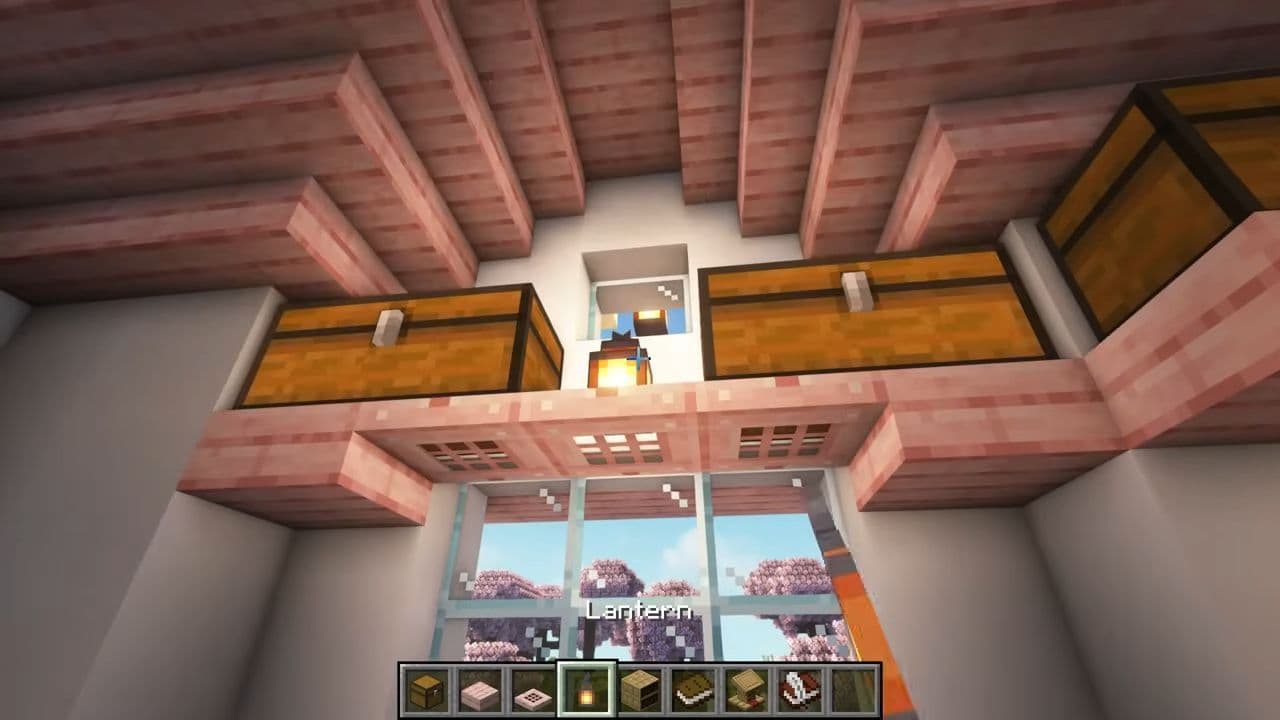 Minecraft house interior design ideas for sakura, modern, and more themes