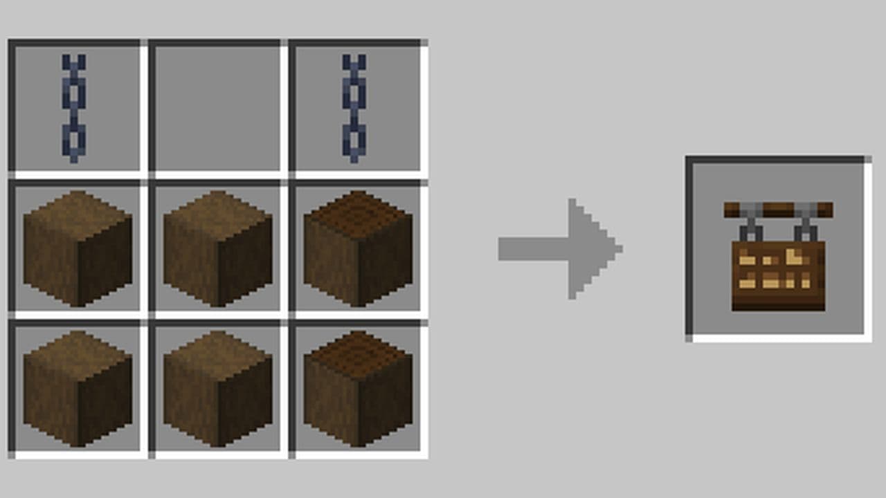 Minecraft chain recipe & why you should craft one