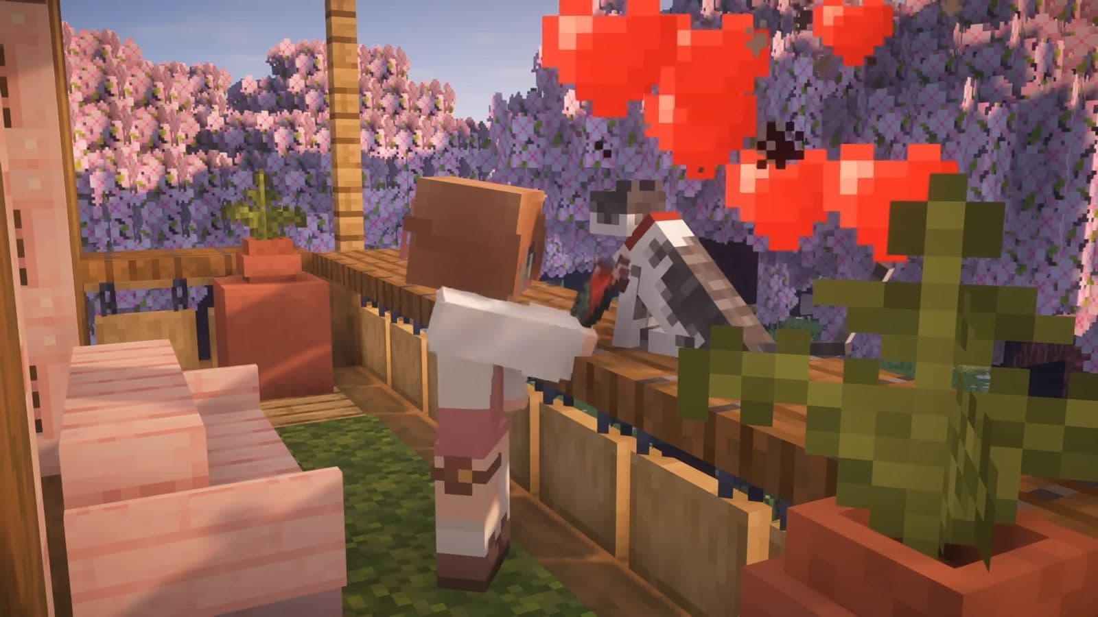 Minecraft house interior design ideas for sakura, modern, and more themes