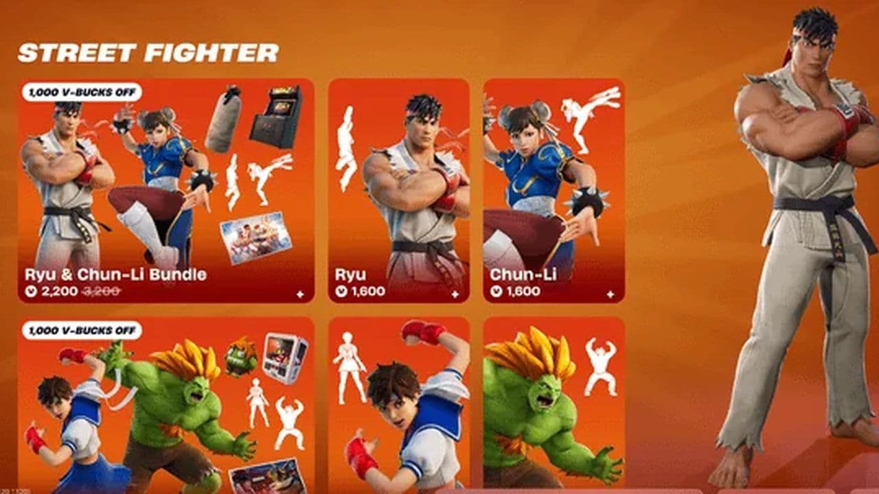Chun-Li’s Fortnite skin returns after nearly three years