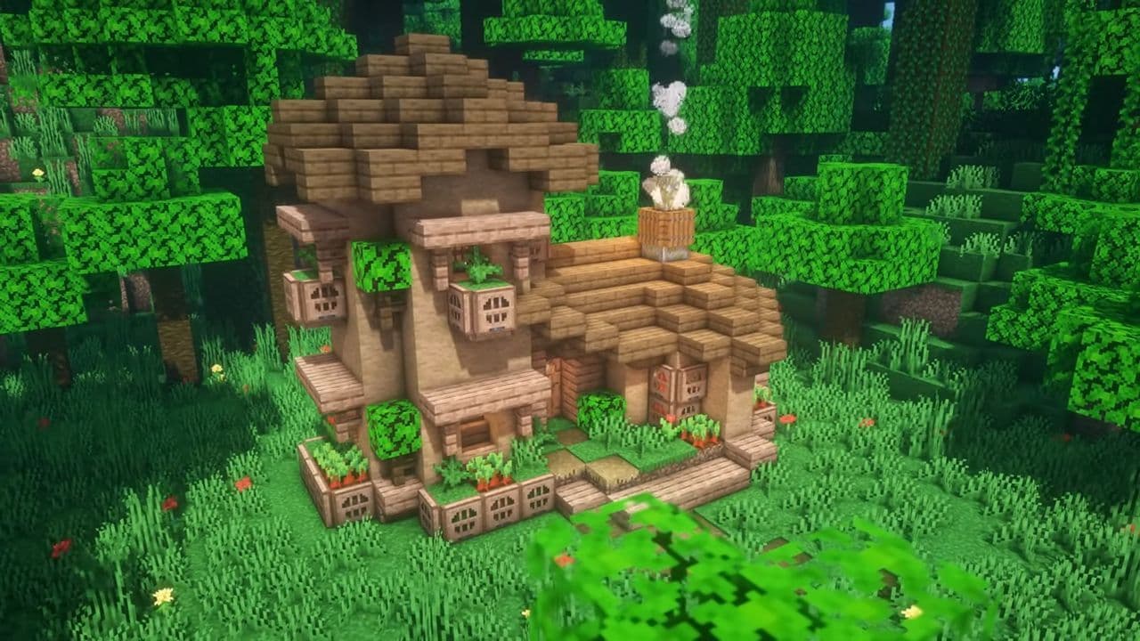 Best Minecraft jungle house ideas & tutorials