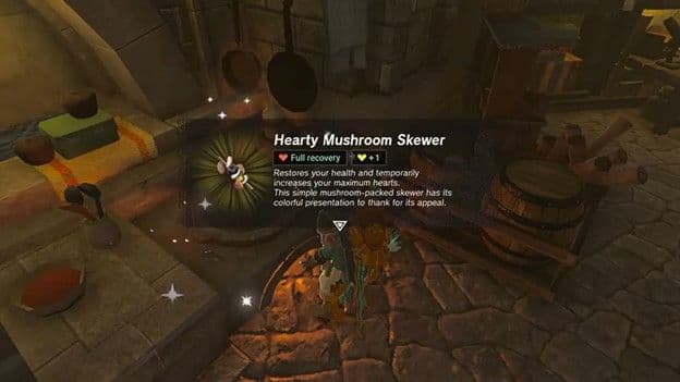 All Tears of the Kingdom recipes