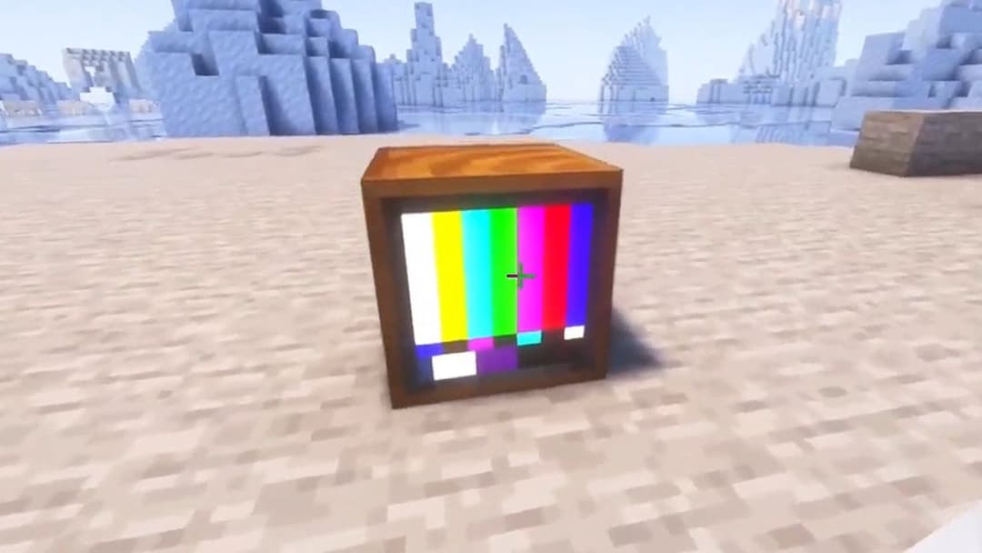 Minecraft TV mod (Vista) & other ways to make a TV in Minecraft