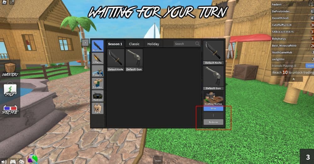 Roblox Murder Mystery 2 codes with Free knives (December 2025)