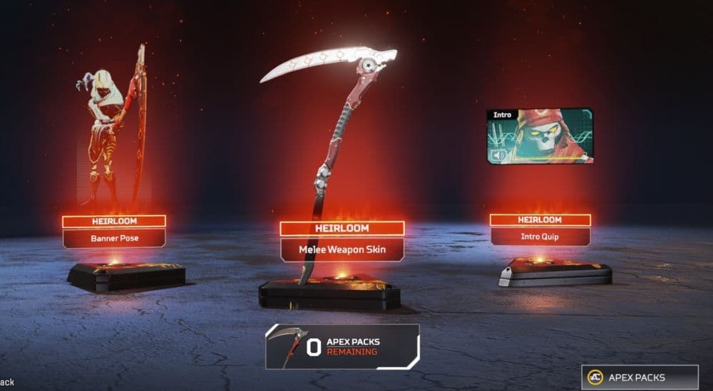 All Heirlooms in Apex Legends:﻿ Weapons, Mythic Items