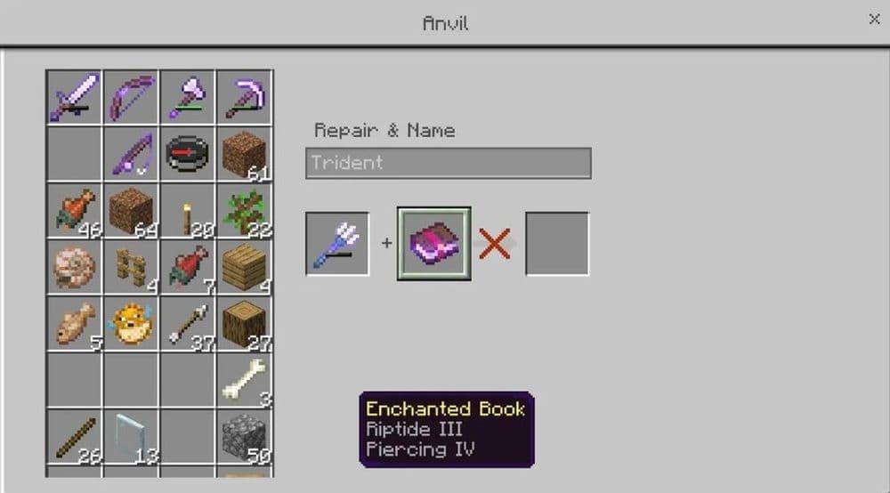 All Minecraft trident enchantments and what they do