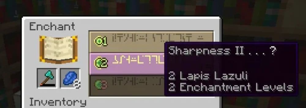 All axe enchantments in Minecraft and what they do