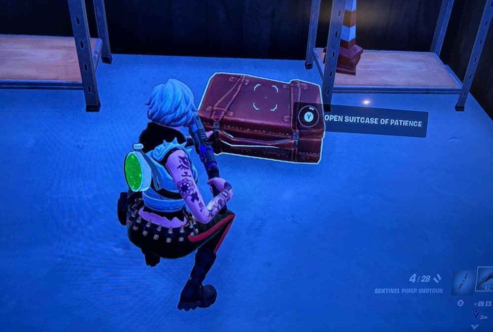 What is the Suitcase of Patience in Fortnite and where to find it