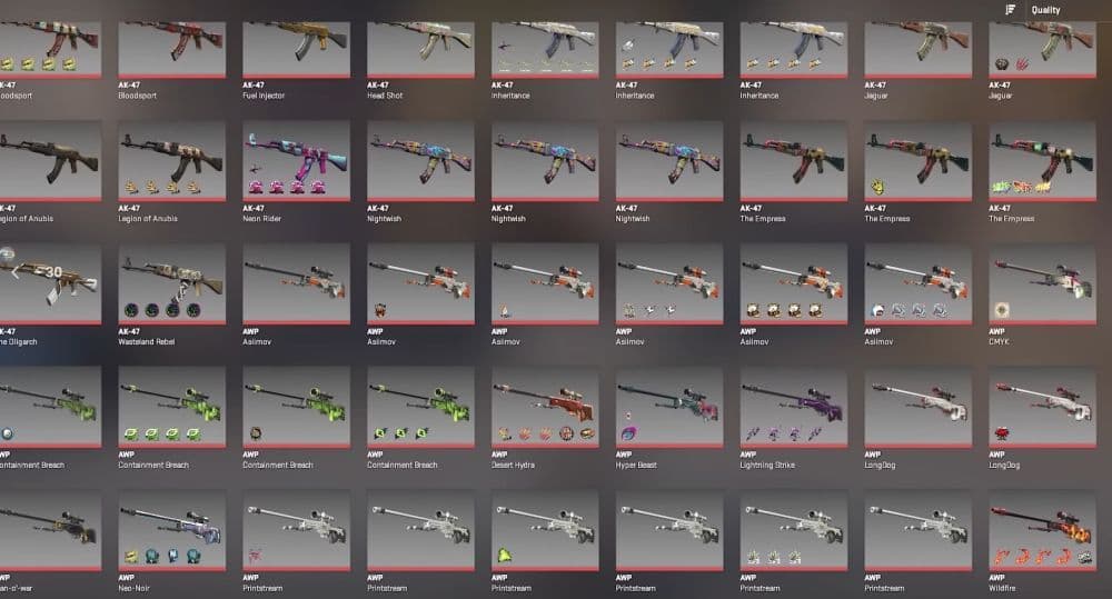 counter strike covert items