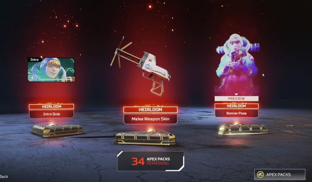All Heirlooms in Apex Legends:﻿ Weapons, Mythic Items